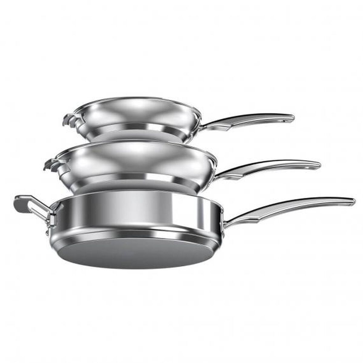 11-Pc SmartNest Stainless Steel Cookware Set - Cuisinart