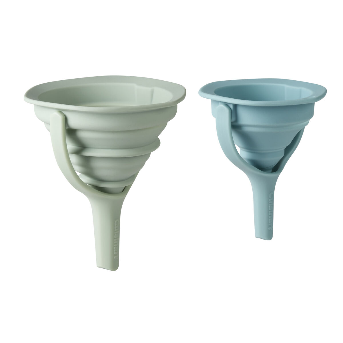 Set of 2 Collapsible Silicone Funnels - Cuisinart