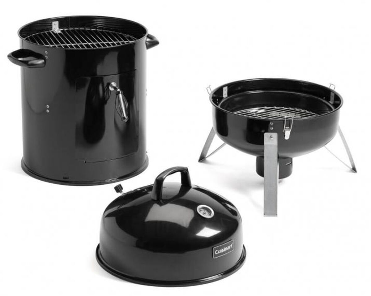 Vertical 18" Charcoal Smoker - Cuisinart