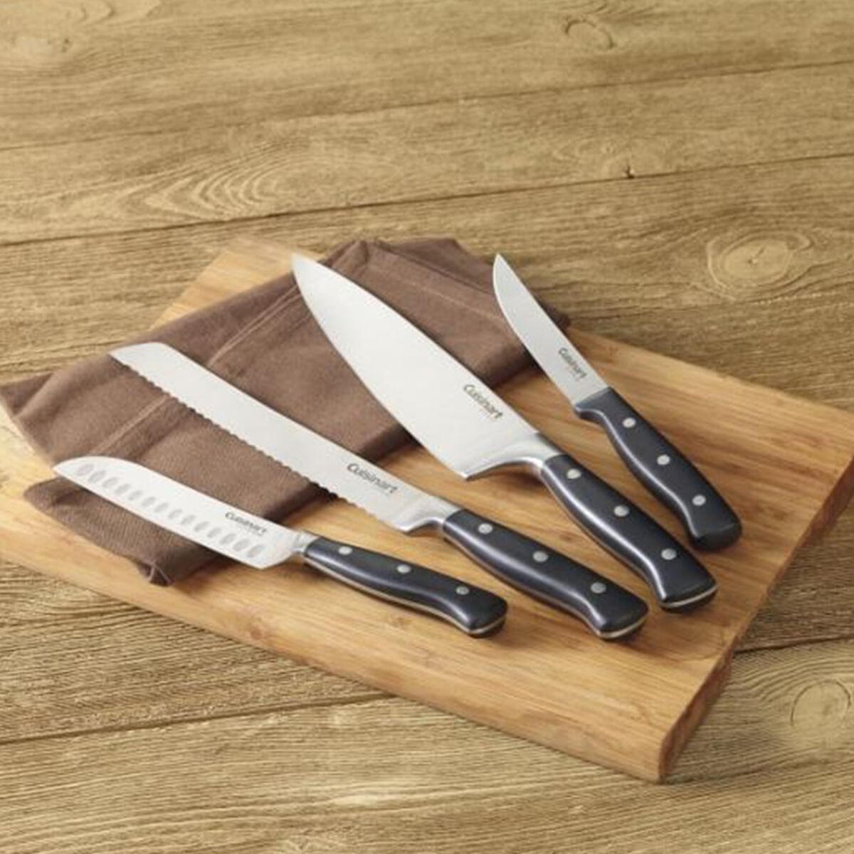 15-Pc Triple Rivet Knife Block Set - Cuisinart