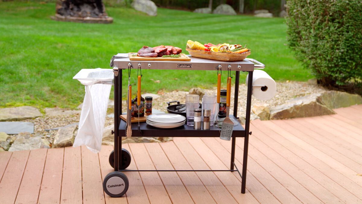Outdoor BBQ Prep Cart - Cuisinart