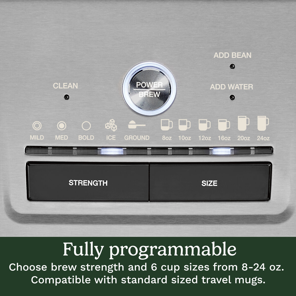 coffee maker standard size