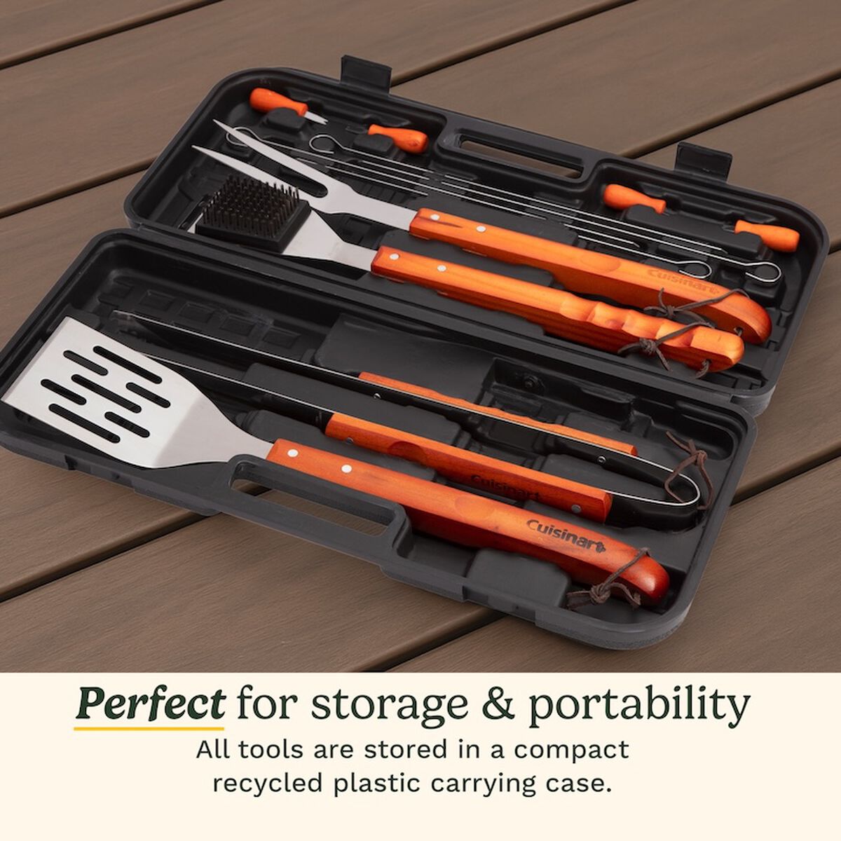 bbq tool kit and case
