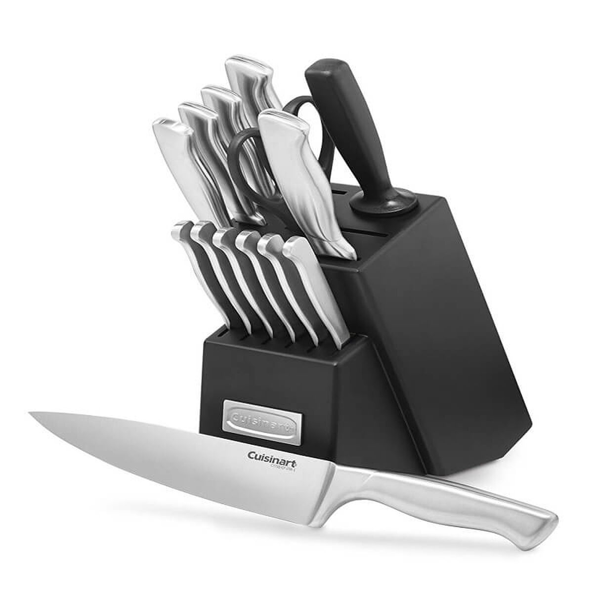 15-Pc Stainless Steel Hollow Handle Knife Block Set - Cuisinart