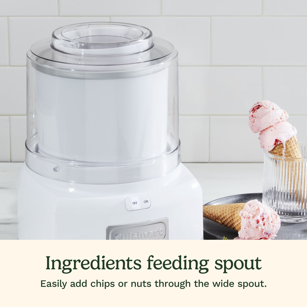 Frozen Yogurt - Ice Cream & Sorbet Maker - Cuisinart