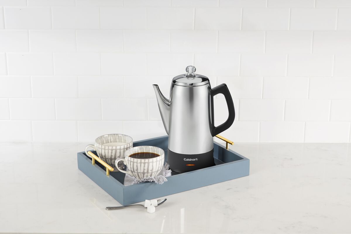 Classic 12-Cup Electric Percolator | Stainless Steel - Cuisinart
