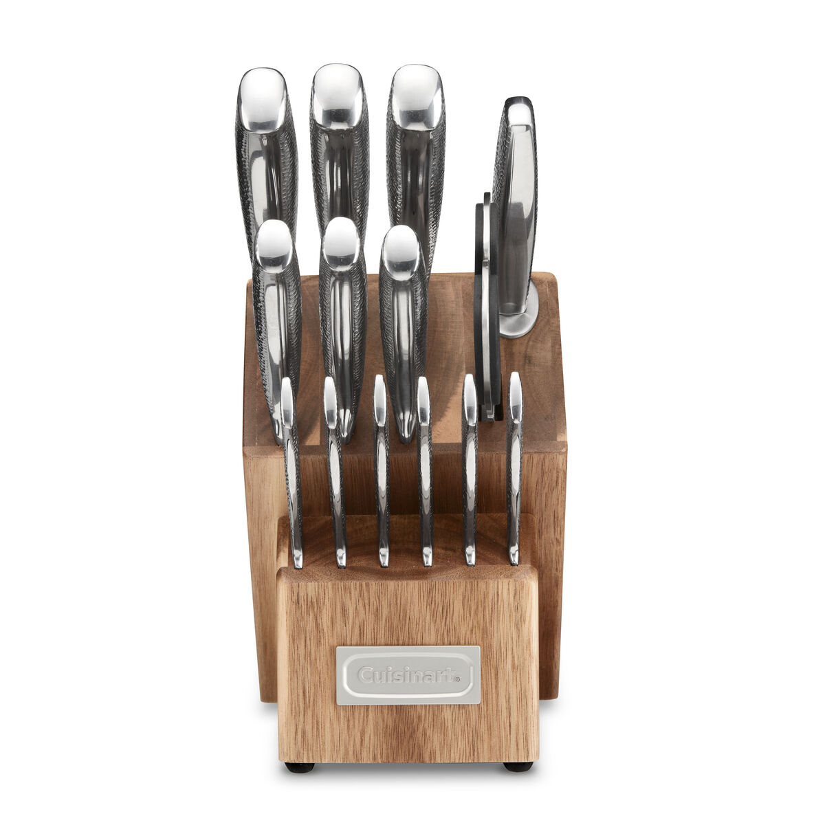 15pc Stainless Steel Cutlery Block Set - Cuisinart