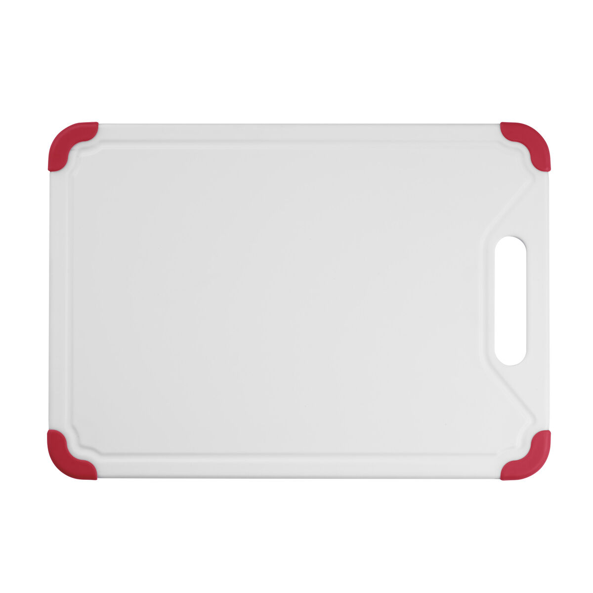 plastic cutting board with handle