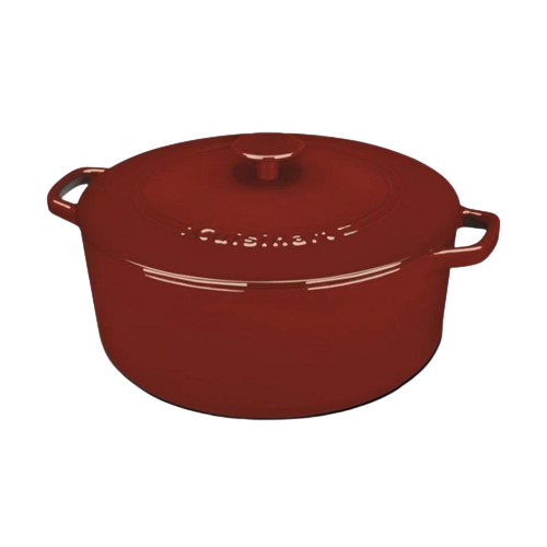 Chef’s Classic™ Enameled Cast Iron Cookware 7 Qt. Round Covered ...