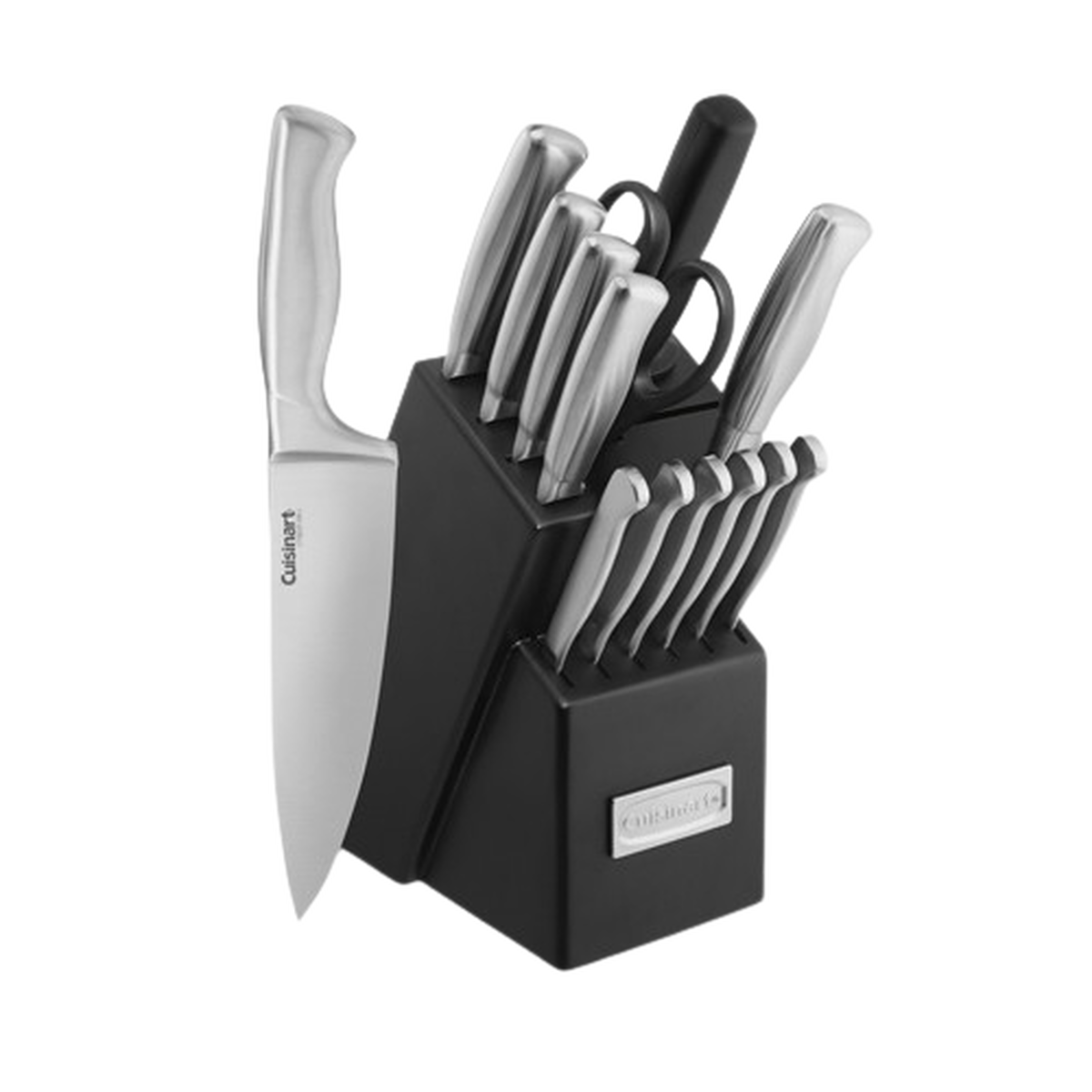 15-Pc Stainless Steel Hollow Handle Knife Block Set - Cuisinart