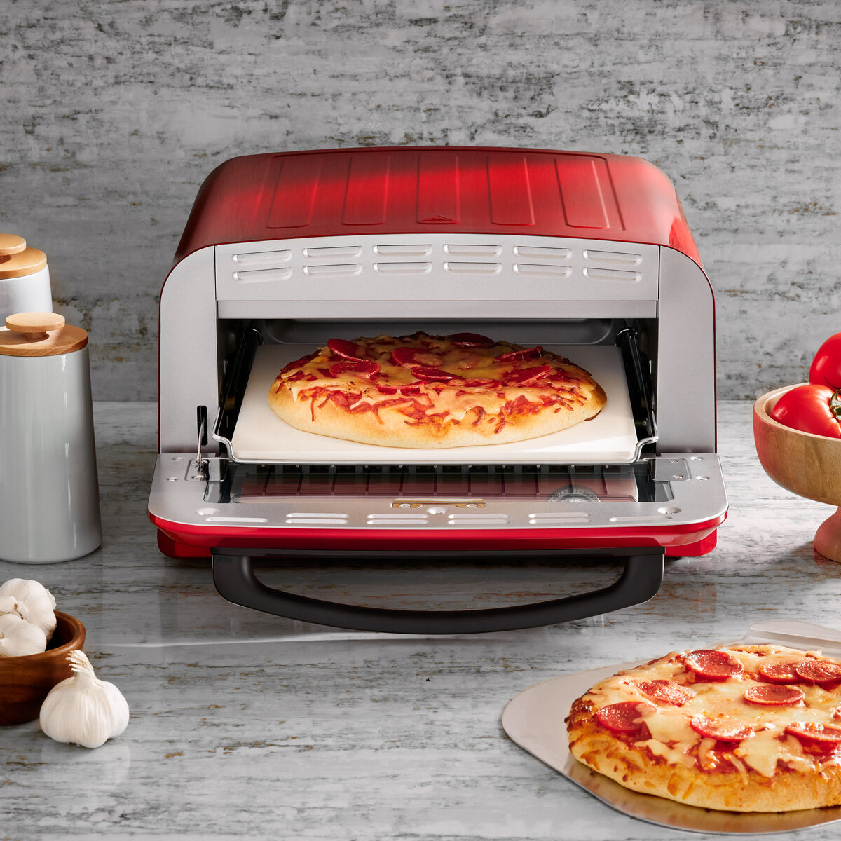 how to cook a pizza in a convection oven