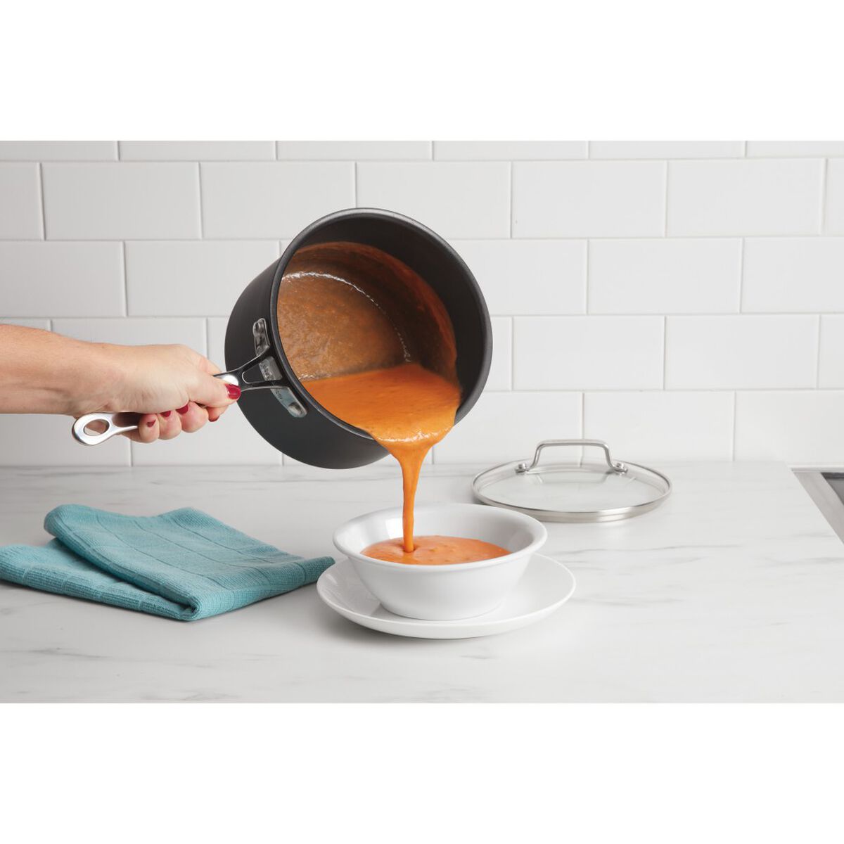 Discontinued Chef's Classic™ Nonstick Hard Anodized Cookware 13 Piece ...