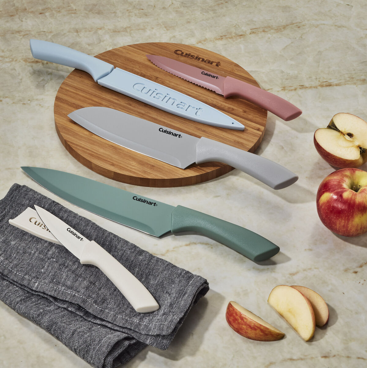 10pc Ceramic Coated Knife Set - Cuisinart