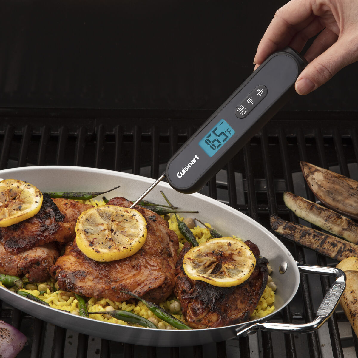 Infrared & Folding Grilling Thermometer - Cuisinart