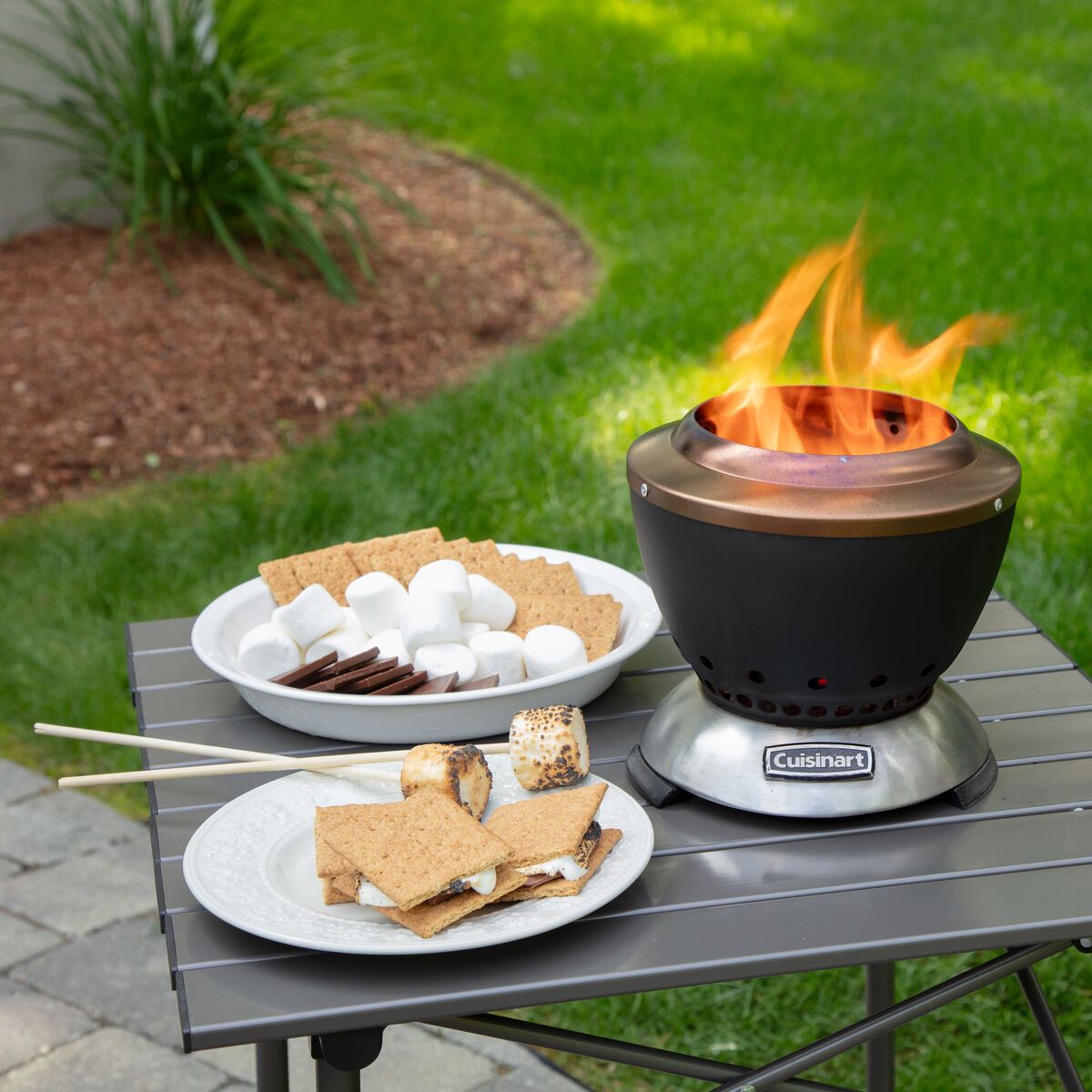 7.5” Cleanburn Smokeless Table Top Fire Pit | Cuisinart Heaters & Fire Pits