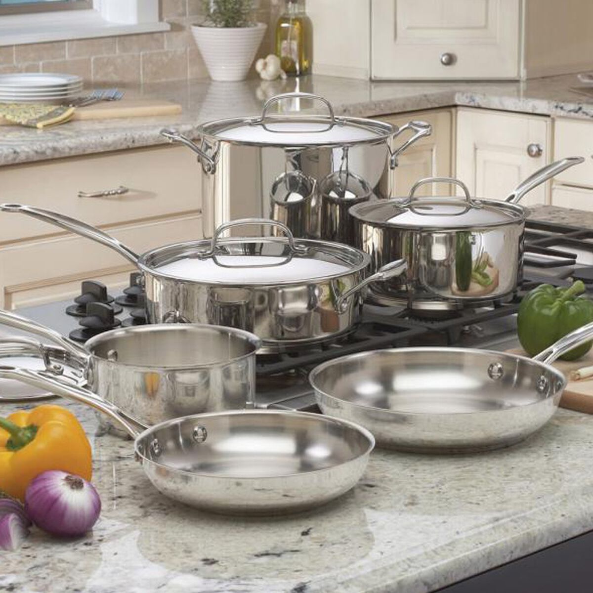 Chef's Classic™ Stainless 10 Piece Set - Cuisinart