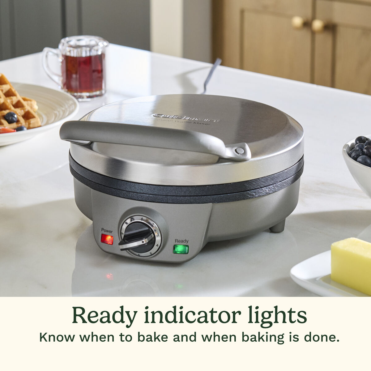 4 Slice Belgian Waffle Maker - Round - Cuisinart