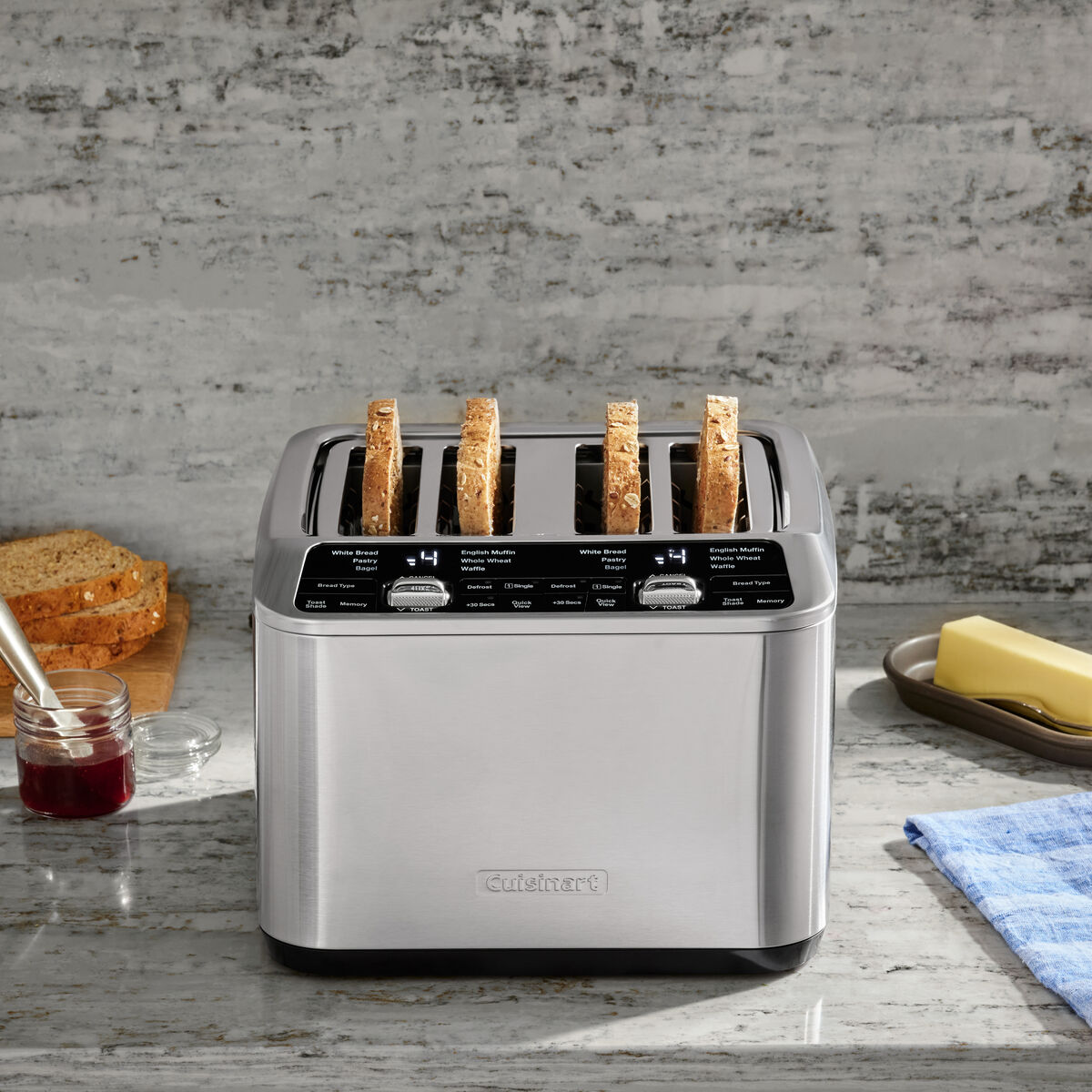 Discontinued 4 Slice Motorized Toaster - Cuisinart