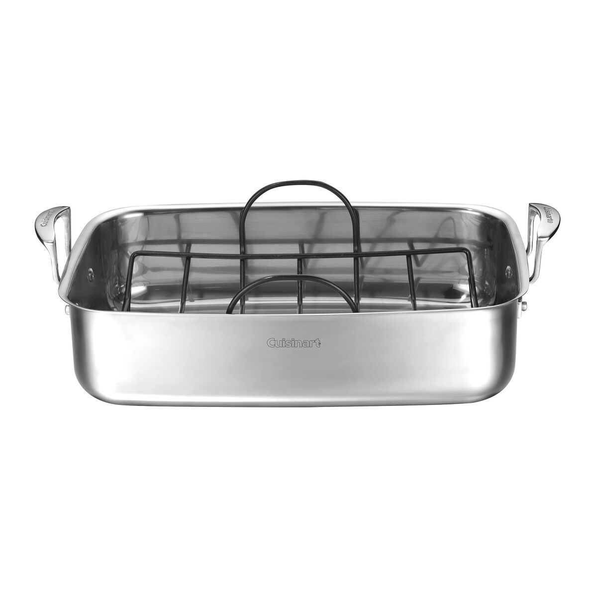 15" Stainless Steel Roaster with Non-Stick Rack - Cuisinart