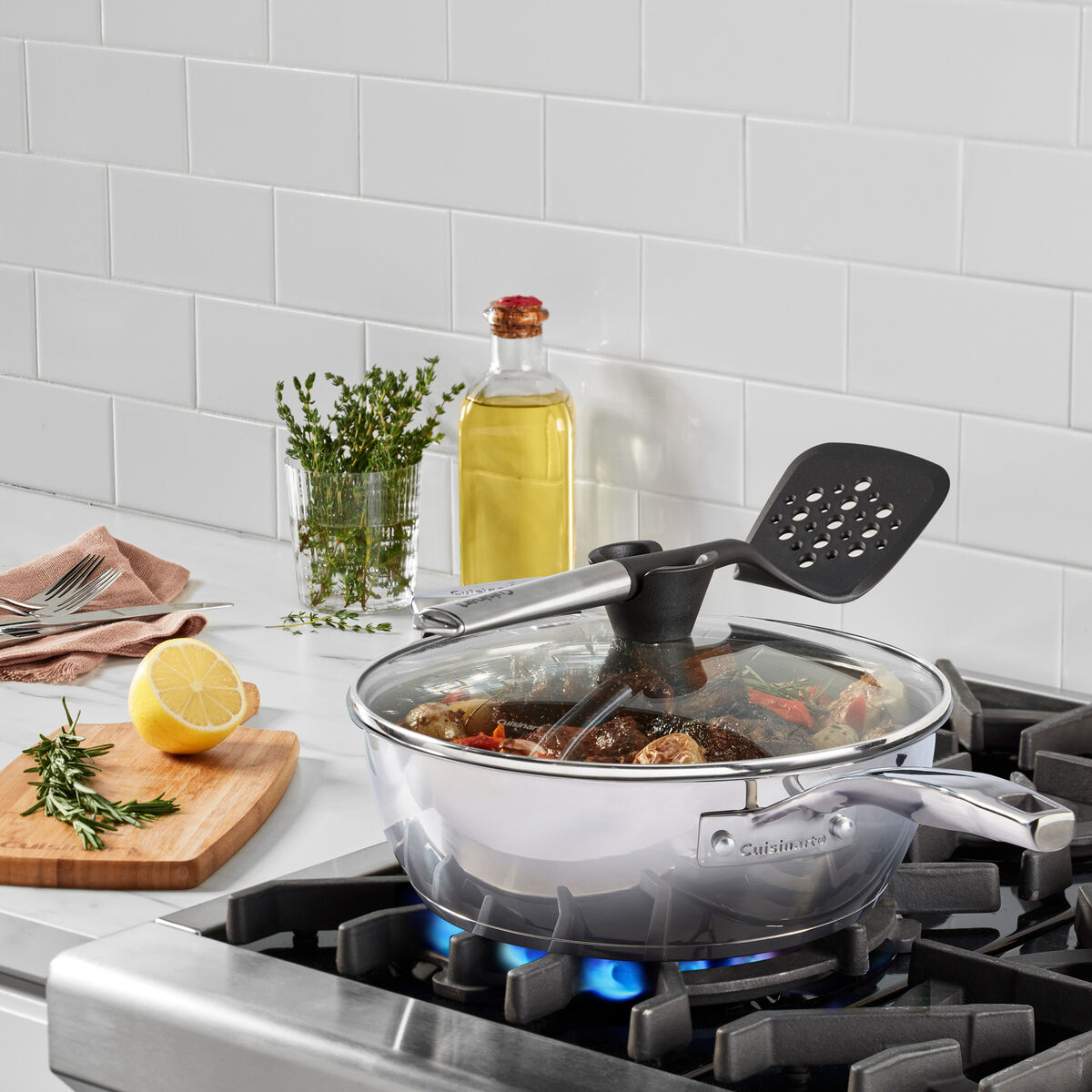 Preferred Pan 4-Pc Set Stainless Steel - Cuisinart