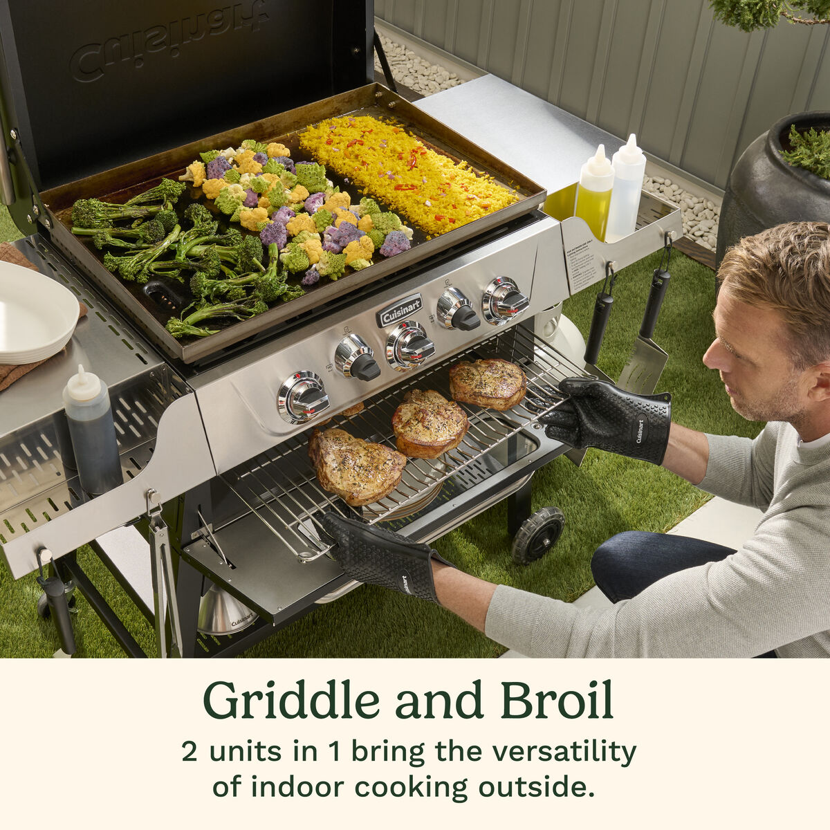 cuisinart grill griddler combo