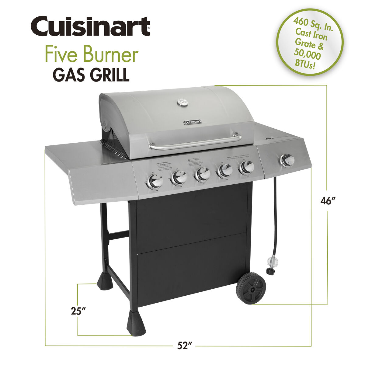 Five Burner Gas Grill - Cuisinart