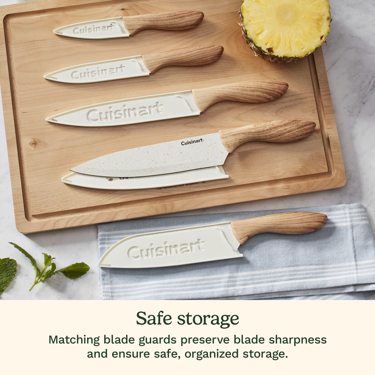 Advantage® Ceramic-Coated Cutlery 10-Piece Knife Set - Cuisinart