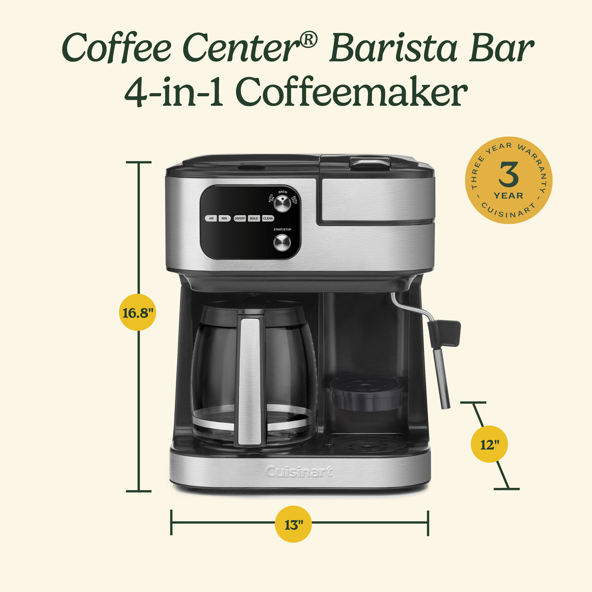 4-in-1 Coffee Center® Barista Bar Coffee Maker | $100 Off! - Cuisinart