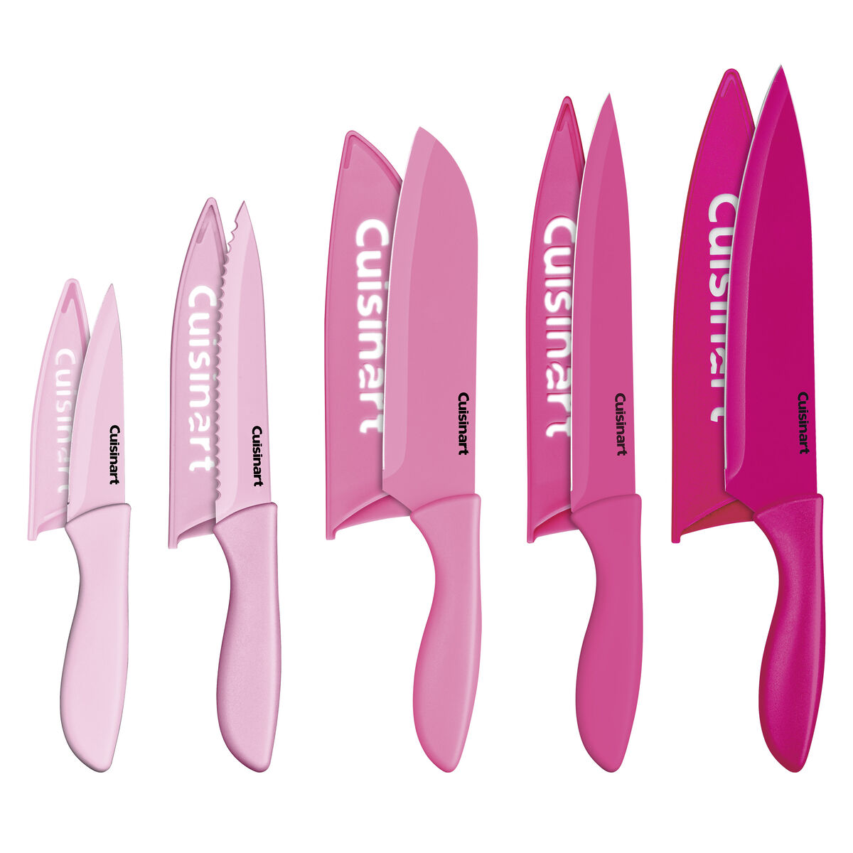 Advantage 10pc Ceramic Coated Knife Set - Cuisinart