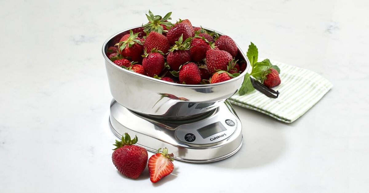 Precisionchef Bowl Digital Kitchen Scale Cuisinart