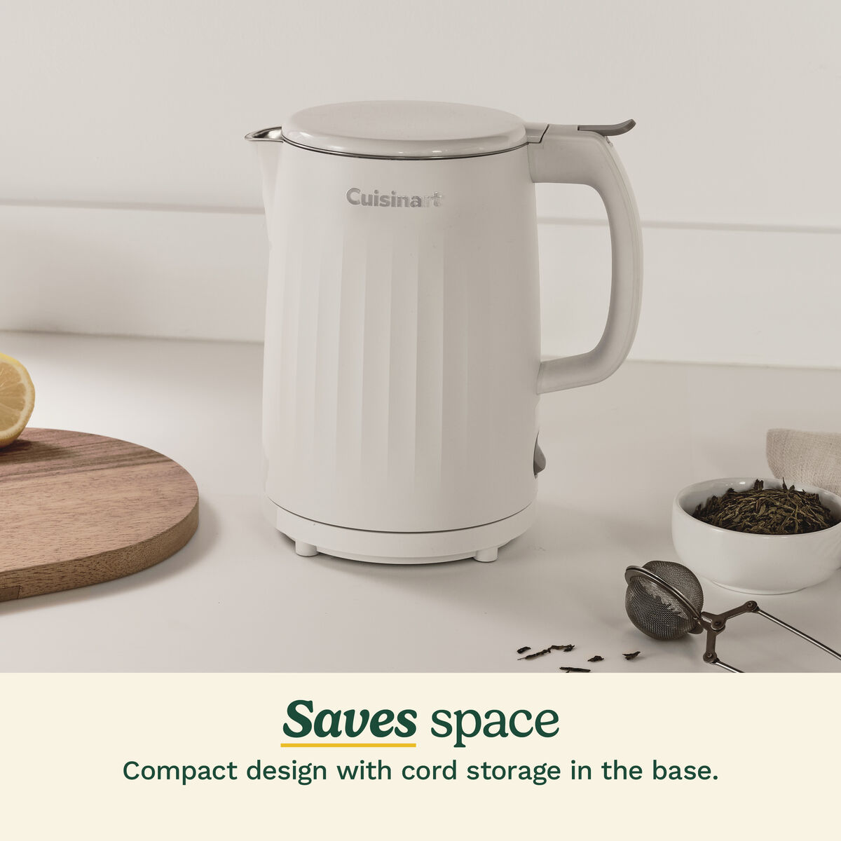Soho™ 1-Liter Double-Wall Electric Kettle - Cuisinart