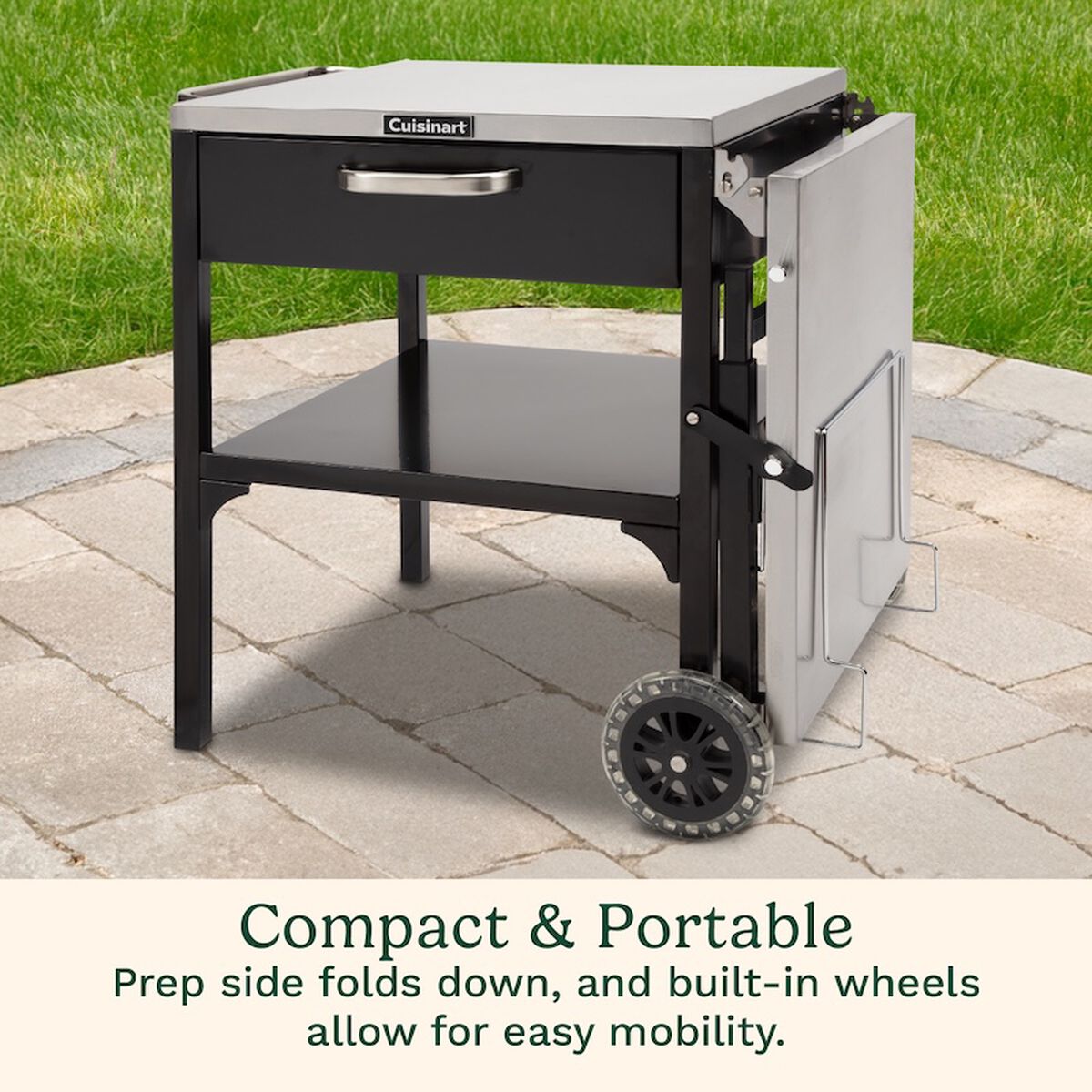 Prep 'n Cook Outdoor Table & Grill Stand | Cuisinart Covers and Stands