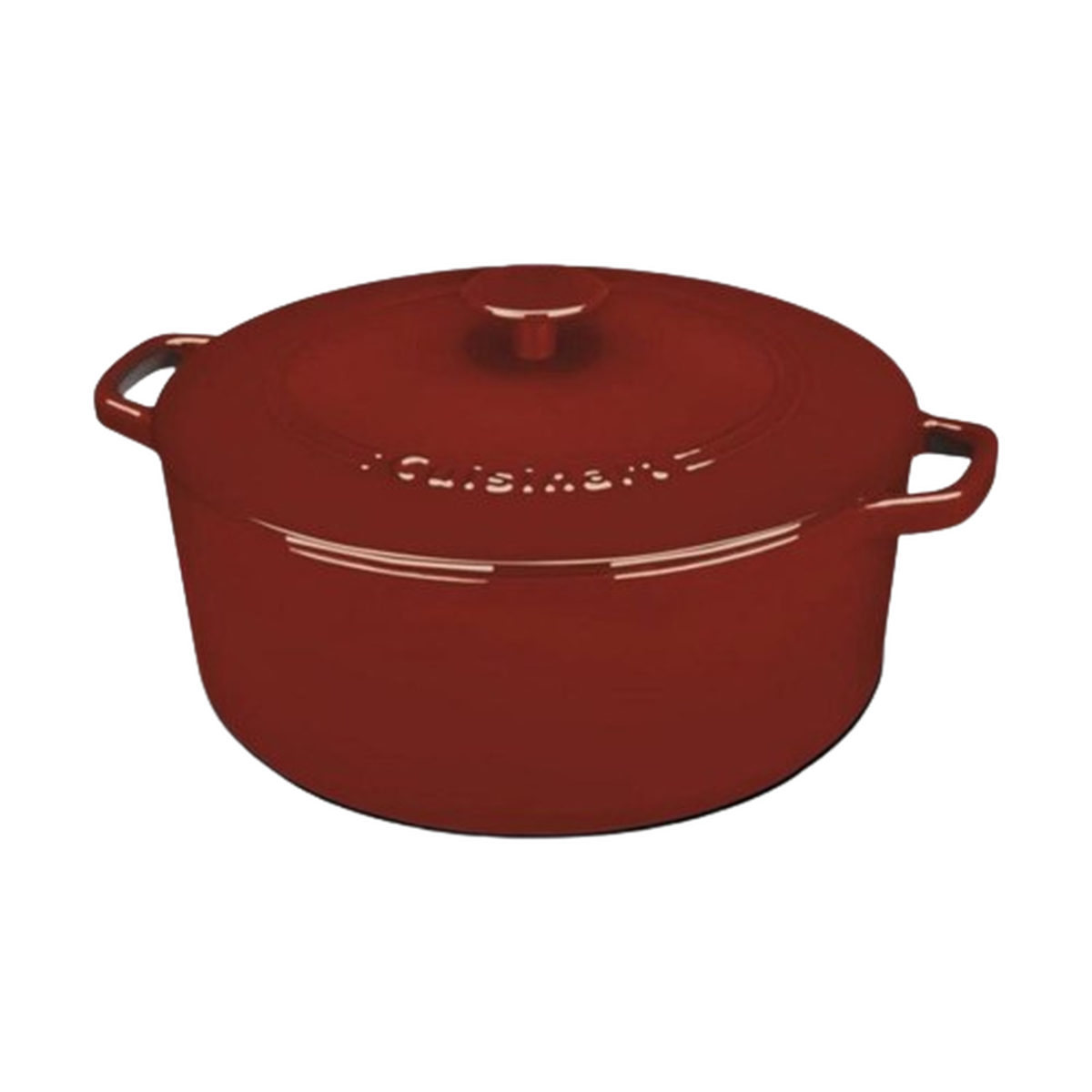 Chef’s Classic™ Enameled Cast Iron Cookware 7 Qt. Round Covered ...