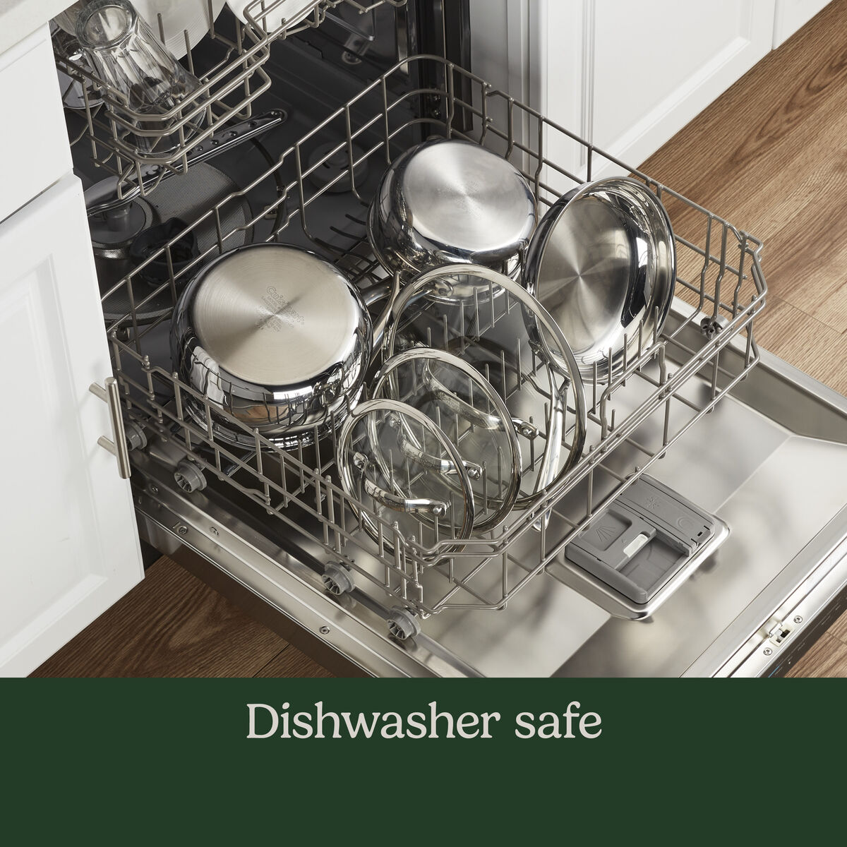 PureClad™ Triple-Ply 5.5 Qt. Stainless Steel Sauté Pan with Helper ...