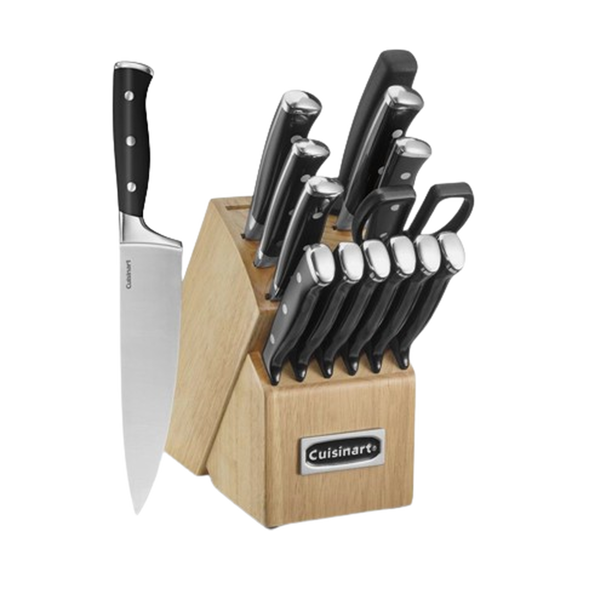 Triple Rivet 15 Piece Cutlery Set With Block - Cuisinart
