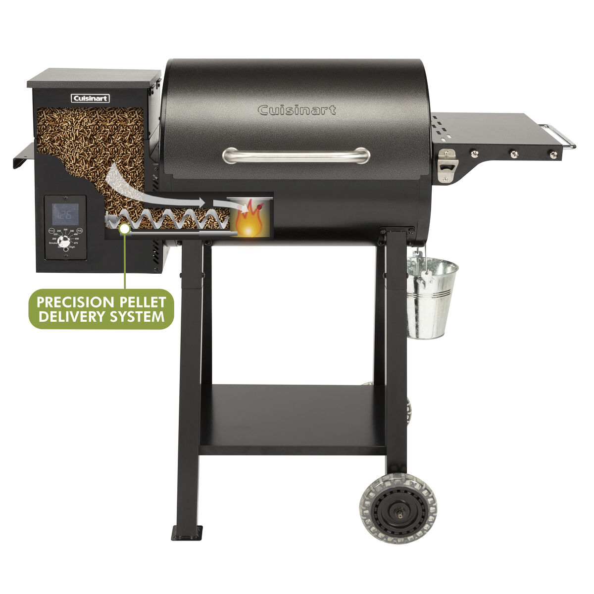 Wood Pellet Grill & Smoker 465 sq.in. - Cuisinart