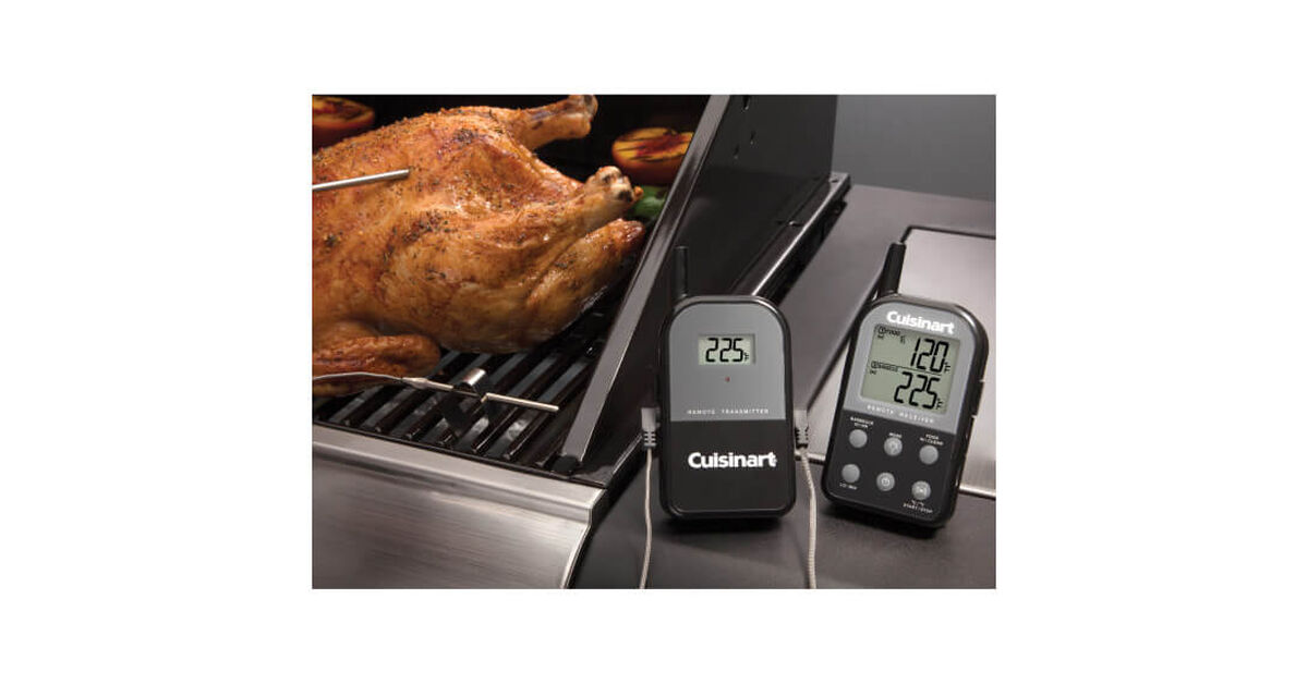 Discontinued Wireless Dual Probe Grilling Thermometer - Cuisinart