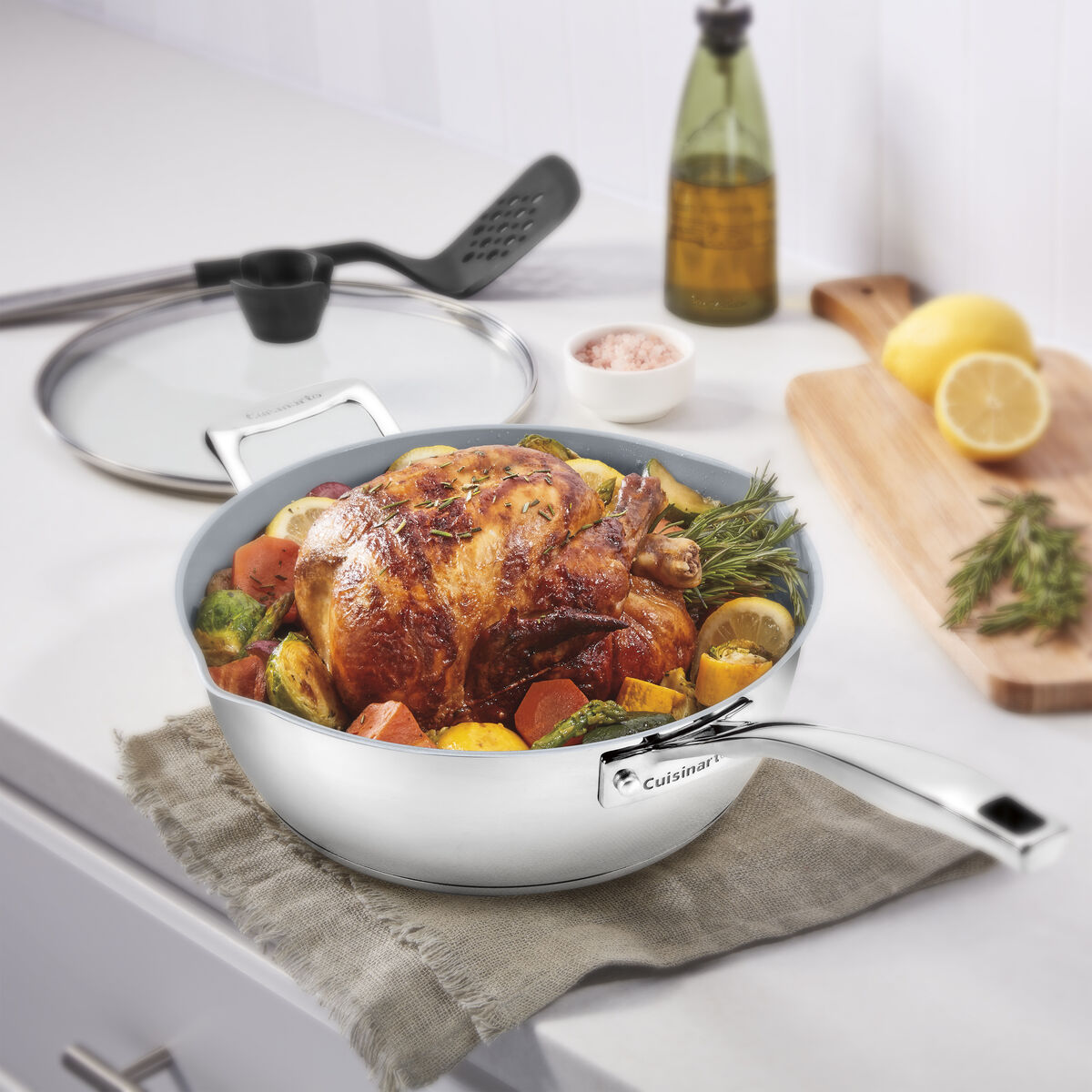 Preferred Pan 4-Pc Set Stainless Steel - Cuisinart