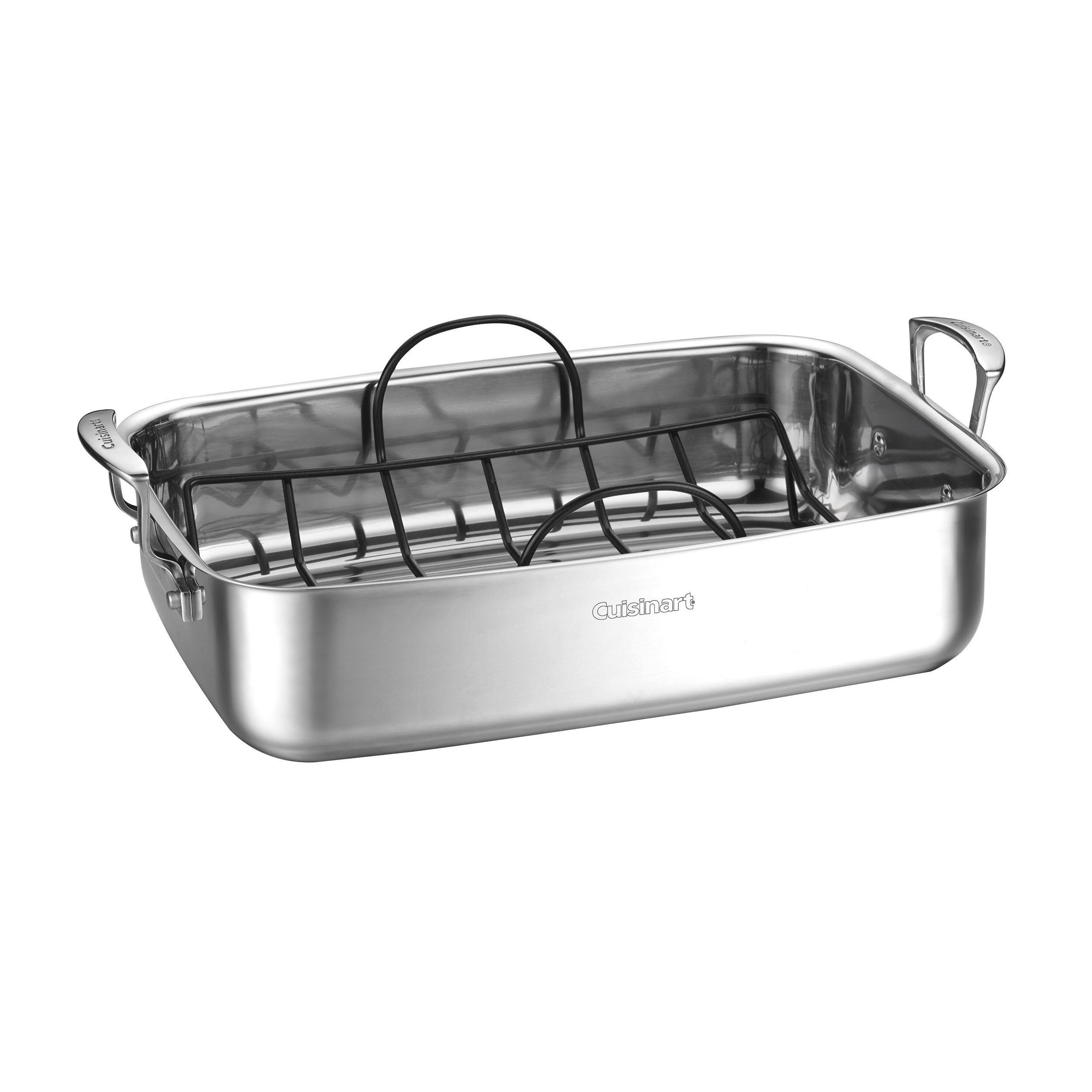 15" Stainless Steel Roaster with Non-Stick Rack - Cuisinart
