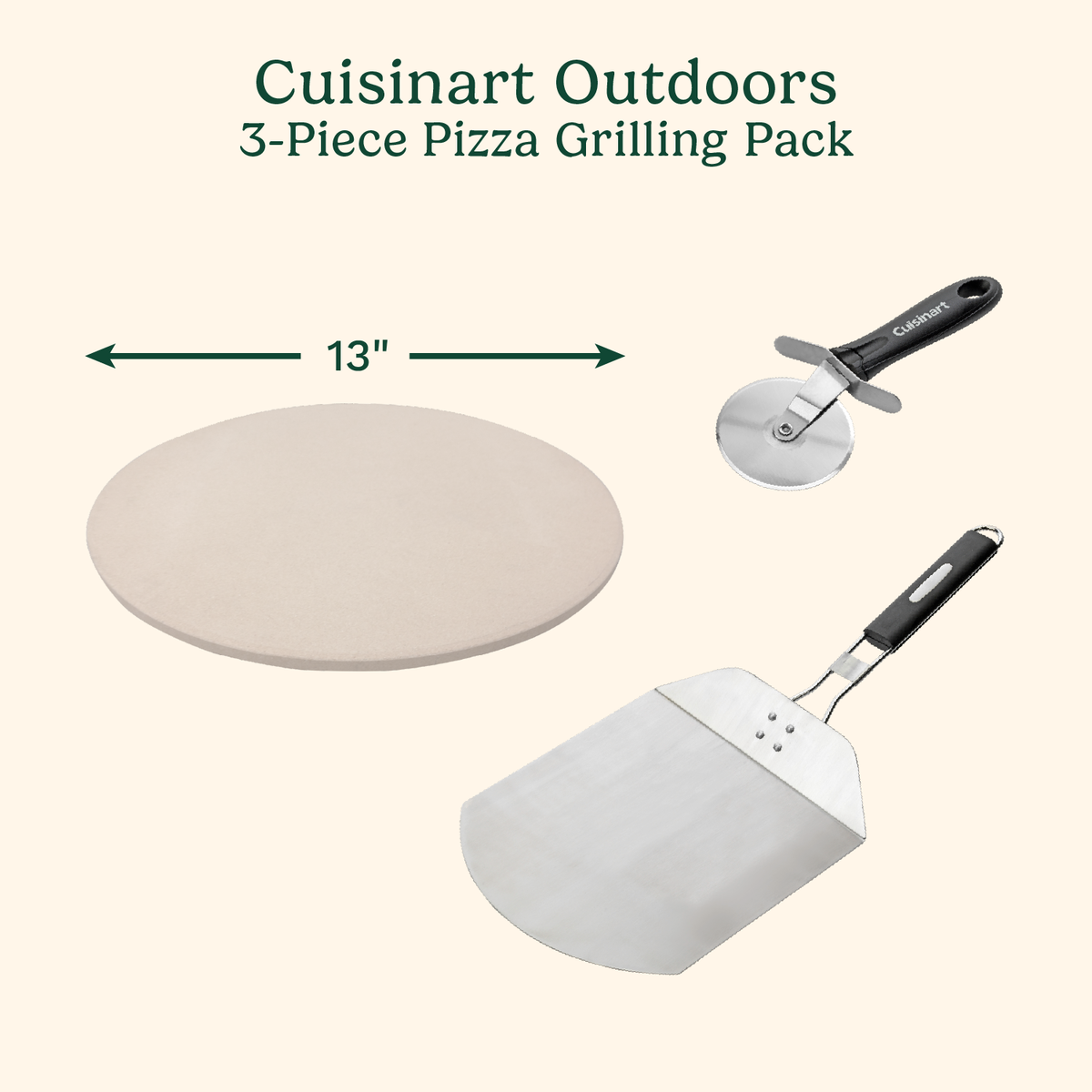 Pizza Grilling Pack 3 piece - Cuisinart