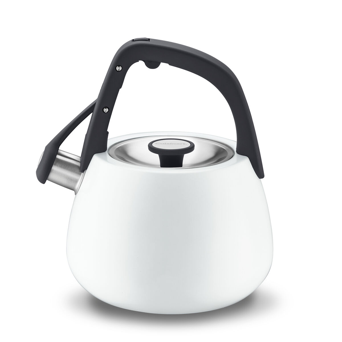 matte white kettle