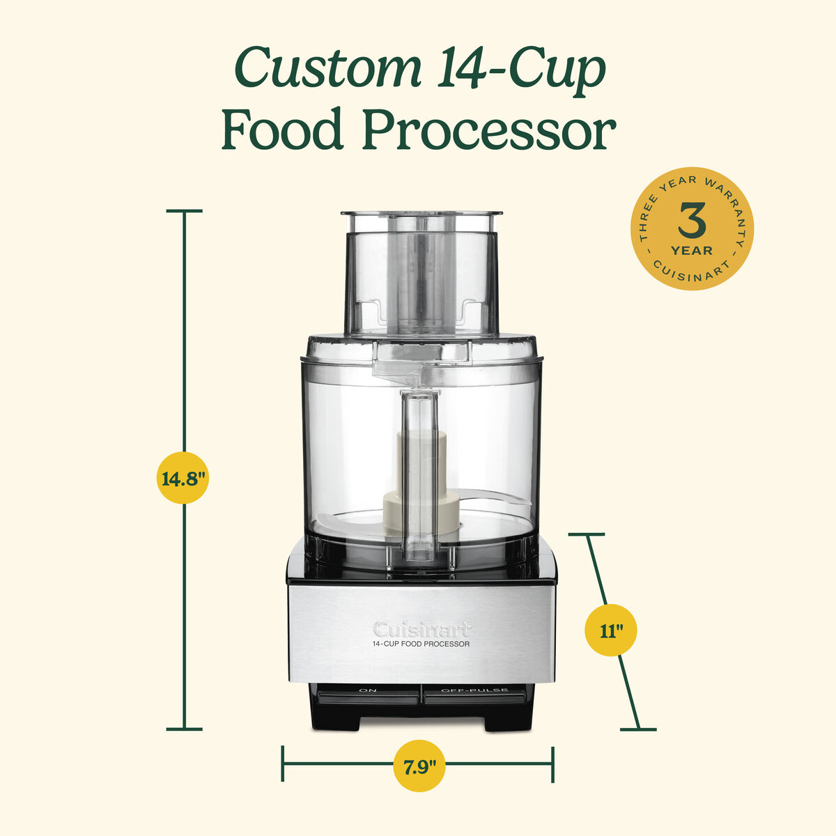 14-Cup Custom Food Processor (DFP-14BCNY) - Cuisinart