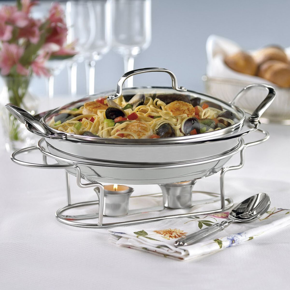 Classic Entertaining Collection 11" Round Buffet Server - Cuisinart