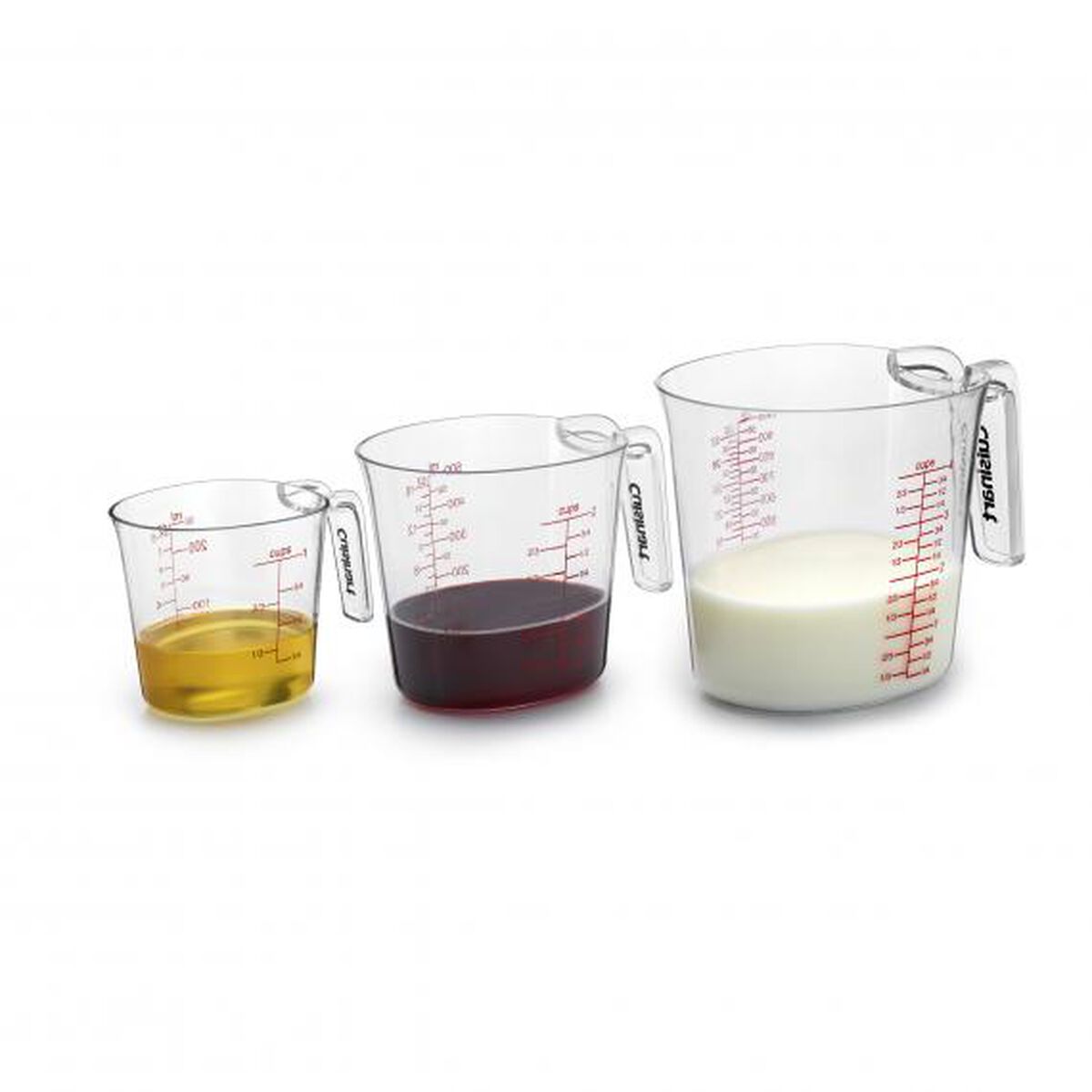 3 Piece Nesting Liquid Measuring Cup Set - Cuisinart