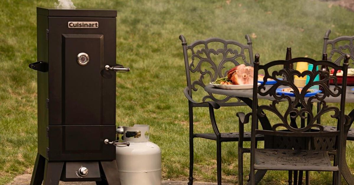 Vertical 36" Propane Smoker - Cuisinart