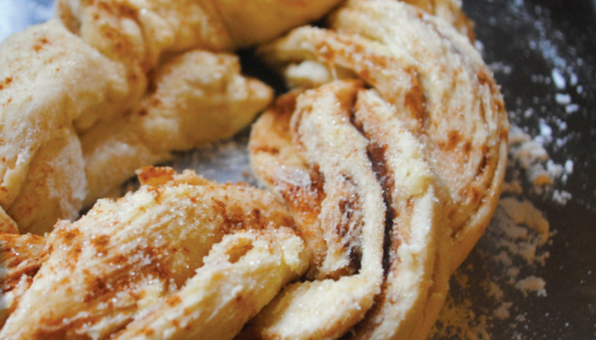 Braided Cinnamon Wreath