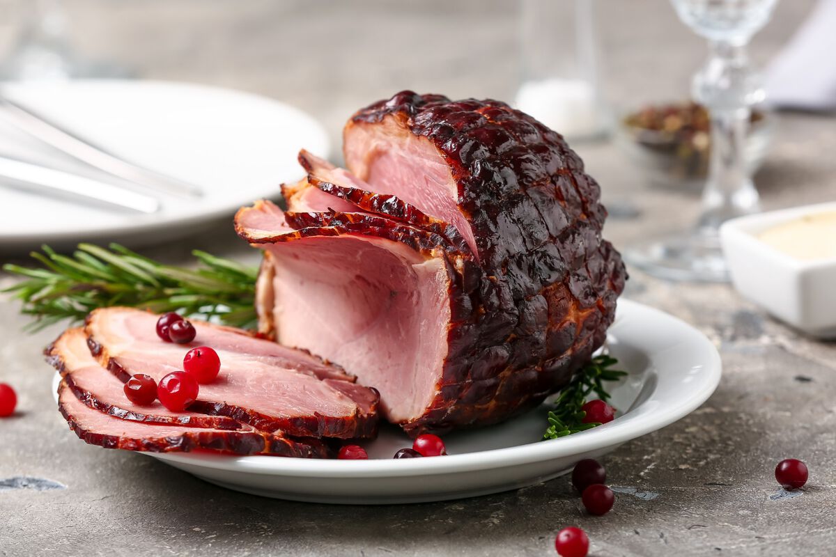 Spice-Crusted Ham with Mustard Glaze - Recipes - Cuisinart
