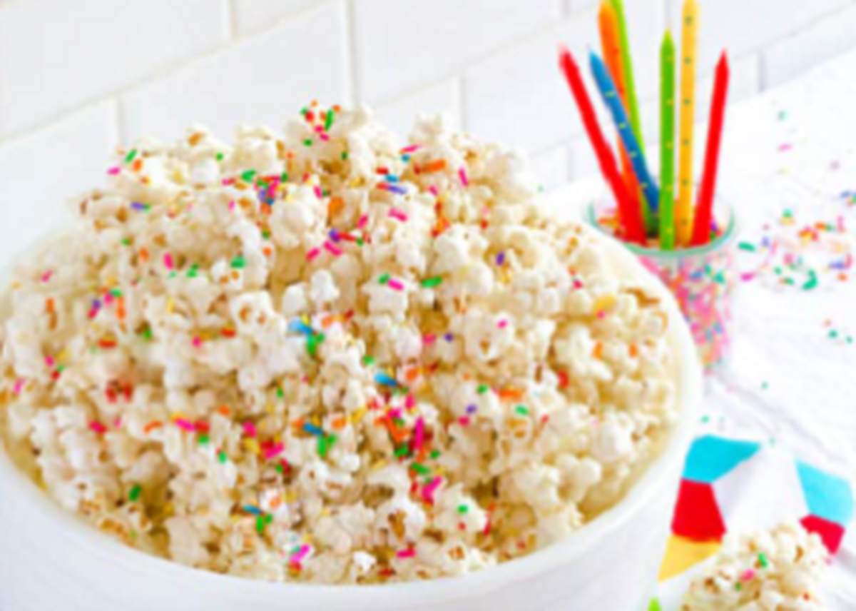Birthday Cake Popcorn