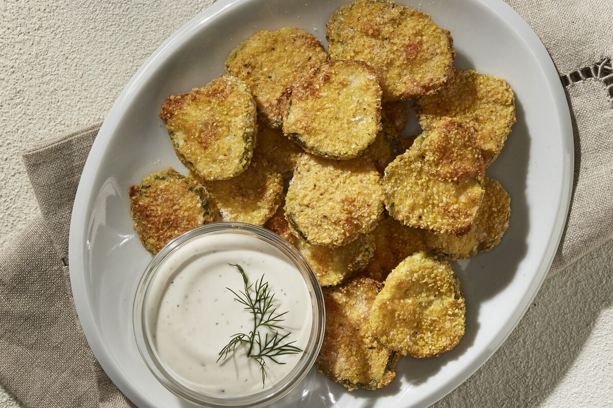 Ranch Air Fried Pickles - Recipes - Cuisinart