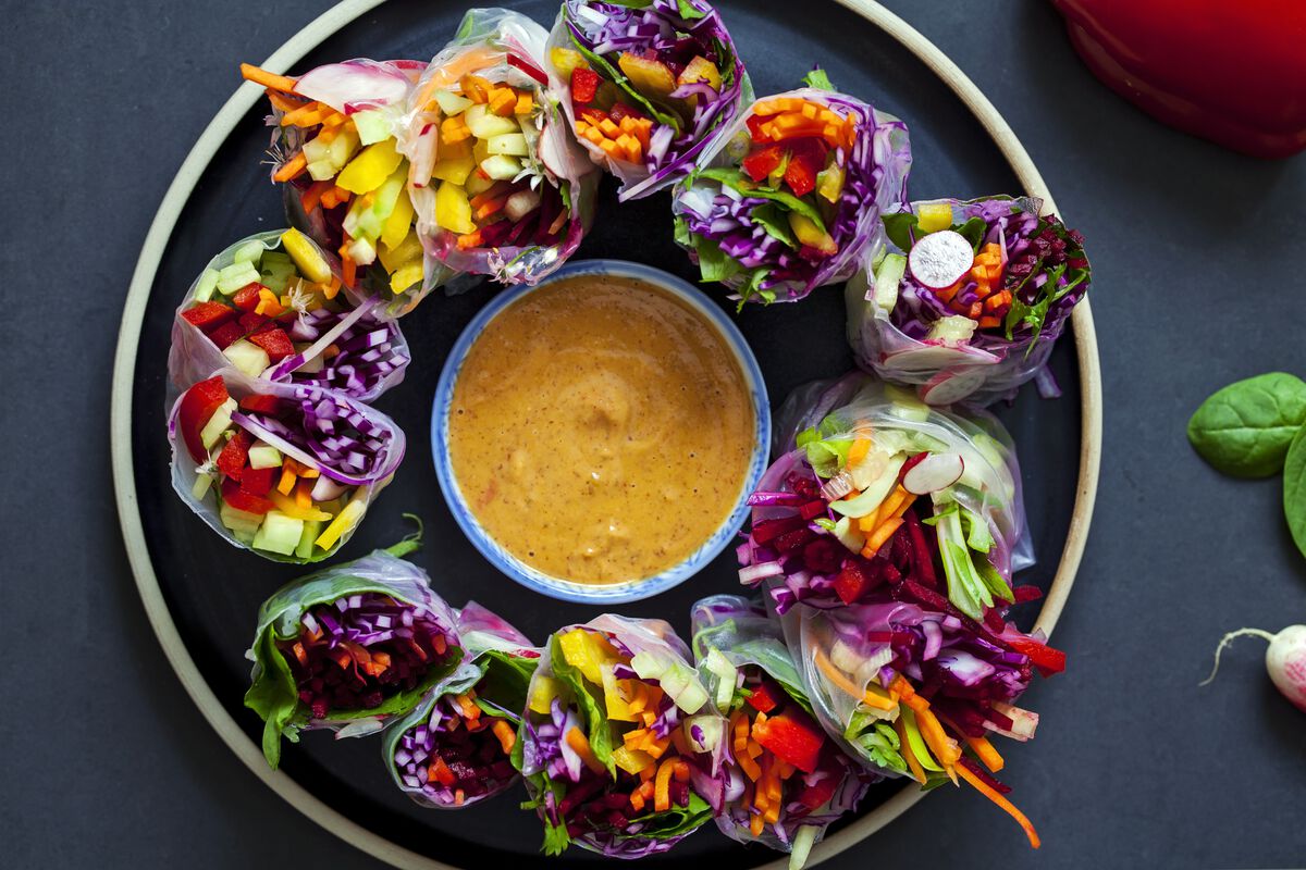 Rainbow Summer Rolls - Recipes - Cuisinart